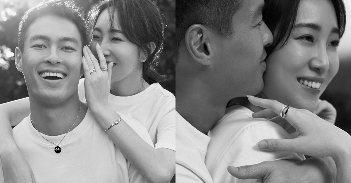 楊祐寧夫妻檔合體放閃！詮釋Chaumet 2023年全新款「Liens」，簡單黑白照兩人互動都是愛 | Bella.tw儂儂